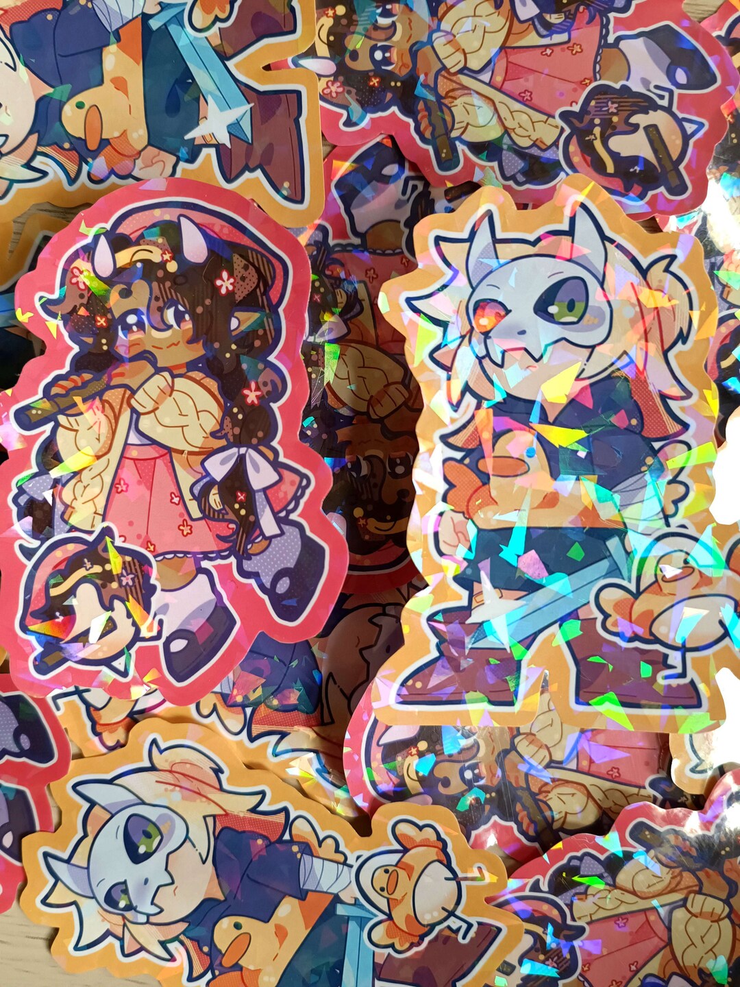 QSMP Sticker Chayanne Tallulah Holographic - Etsy