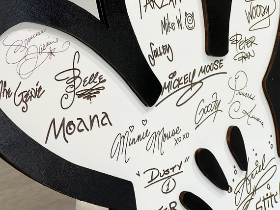 Disney Character Signatures