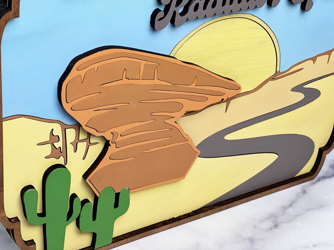 Welcome to Radiator Springs Sign Disney Pixar Cars Decor - Etsy