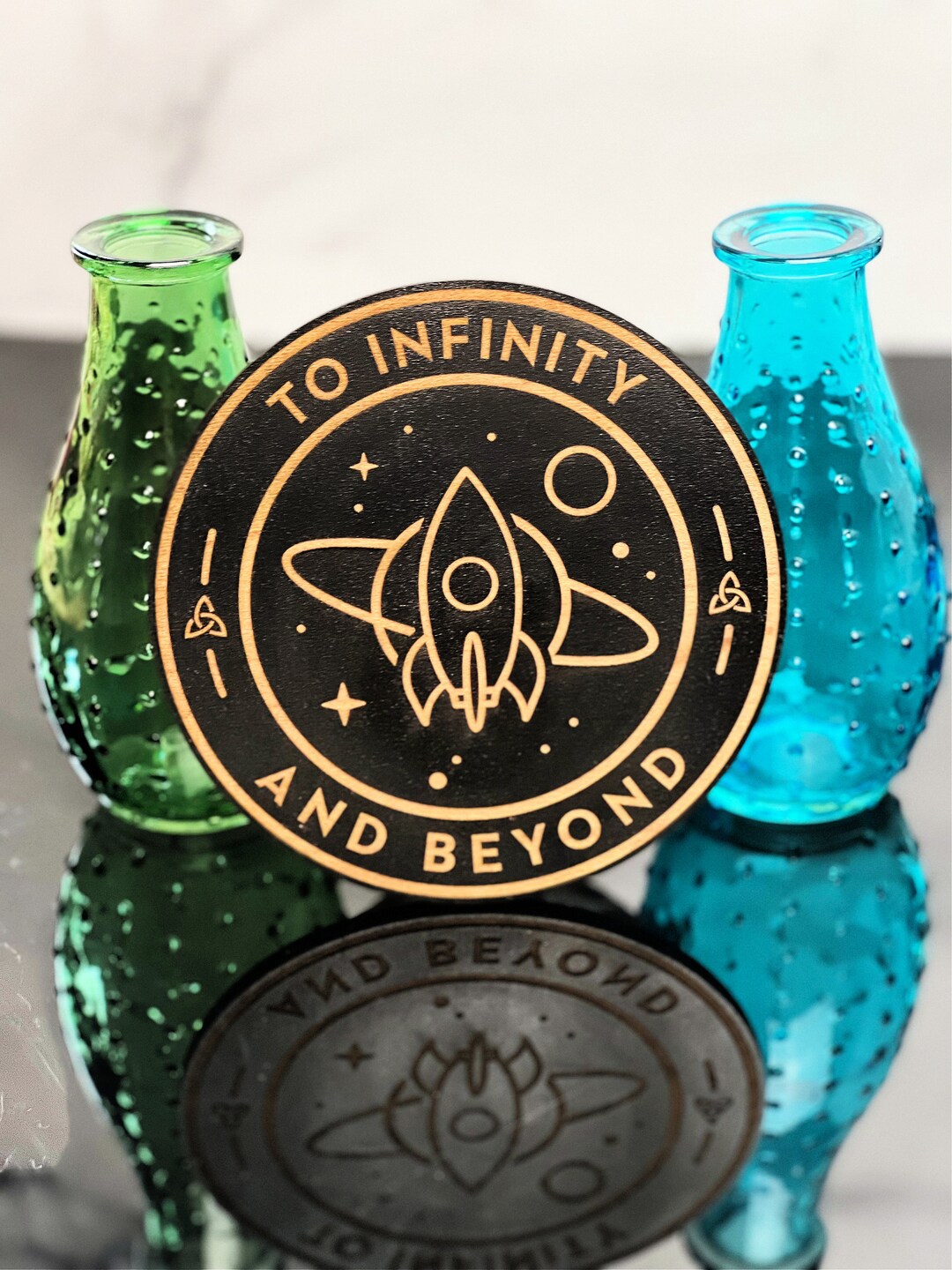 To Infinity and Beyond Galaxy Lightyear Signs Buzz Lightyear Tiered ...