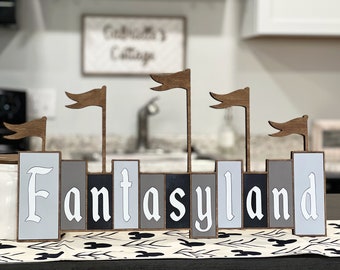 Fantasyland Sign | Etsy