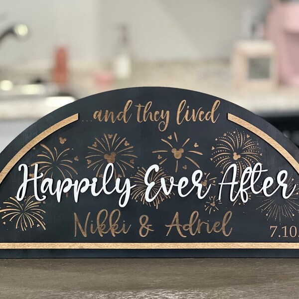 Happily Ever After Sign - Etsy