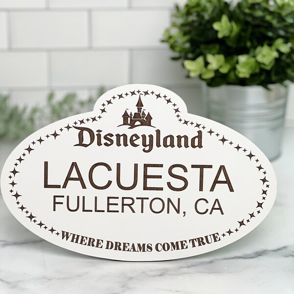 Disneyland Cast Member Sign - Etsy