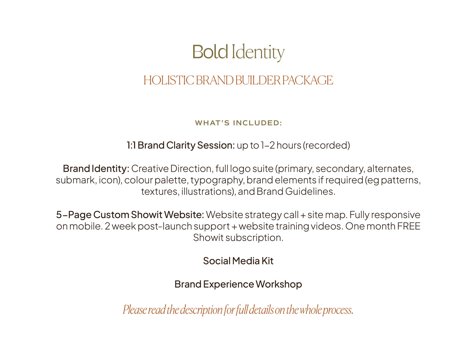 Brand + Website Package | Brand Strategy | Custom Branding | Brand ...