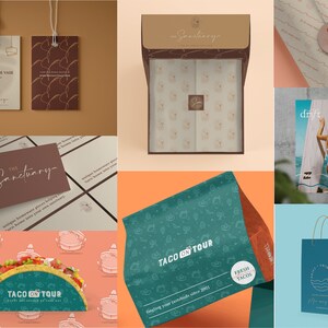 Mini Brand Package | Brand Identity | Custom Branding Kit | Brand ...