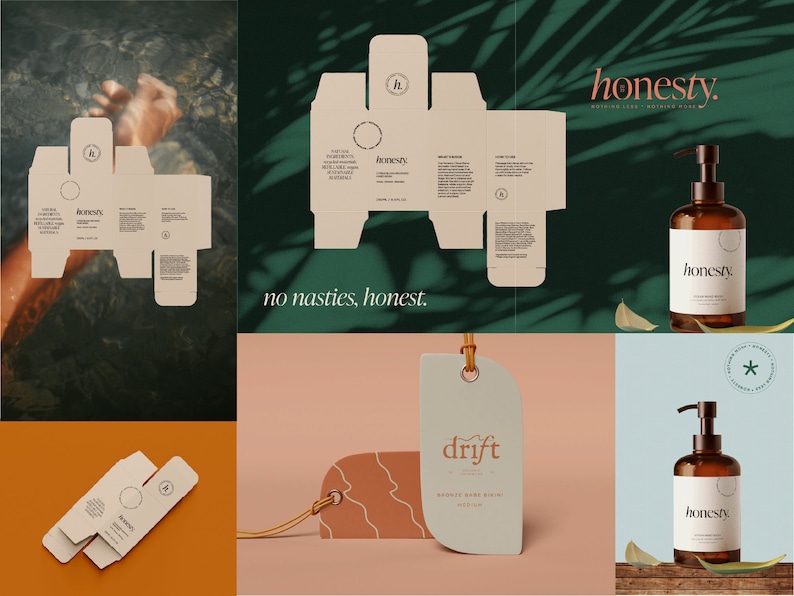 Mini Brand Package Brand Identity Custom Branding Kit Brand Package ...