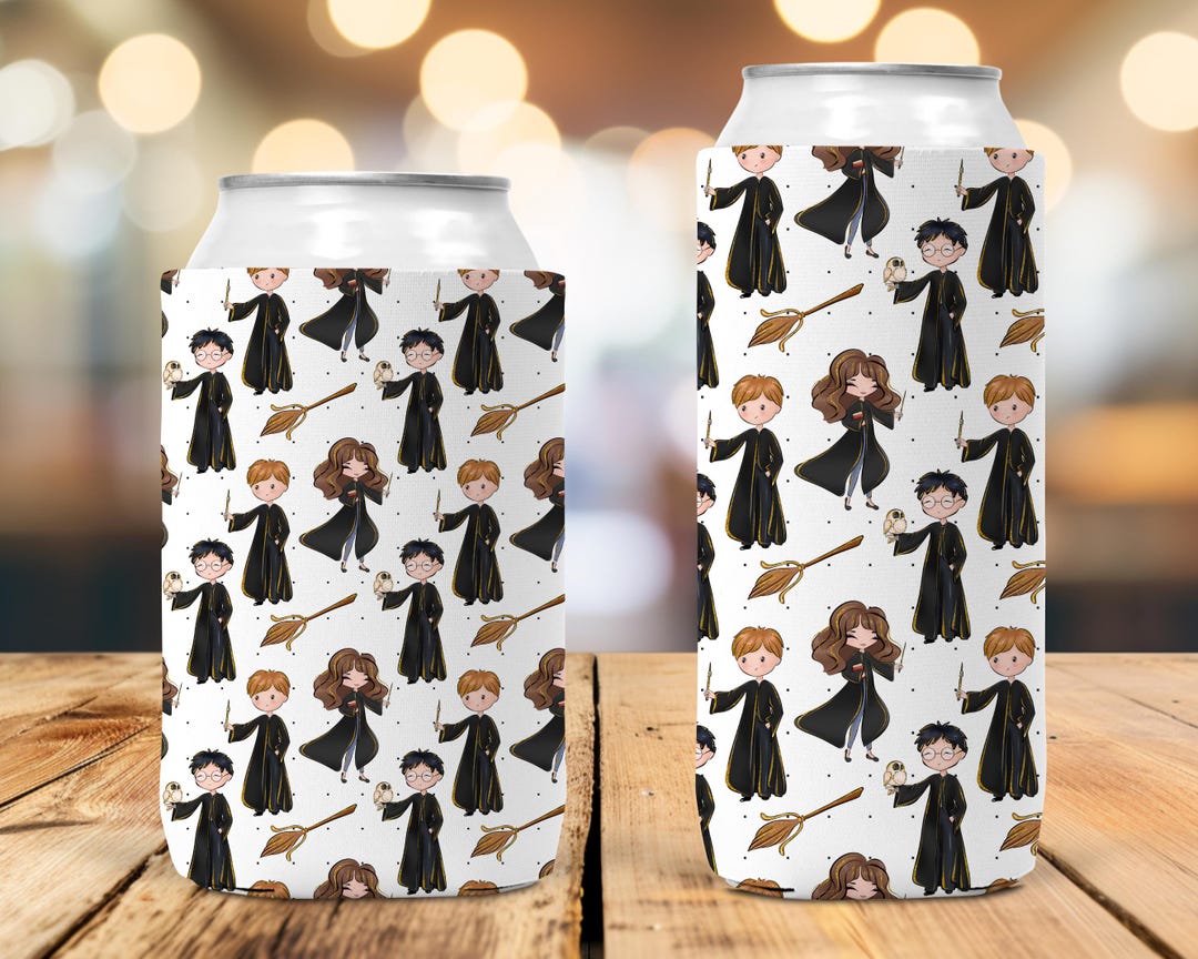 Magical Wizard Can Cooler | Reusable Drink Holder - Etsy