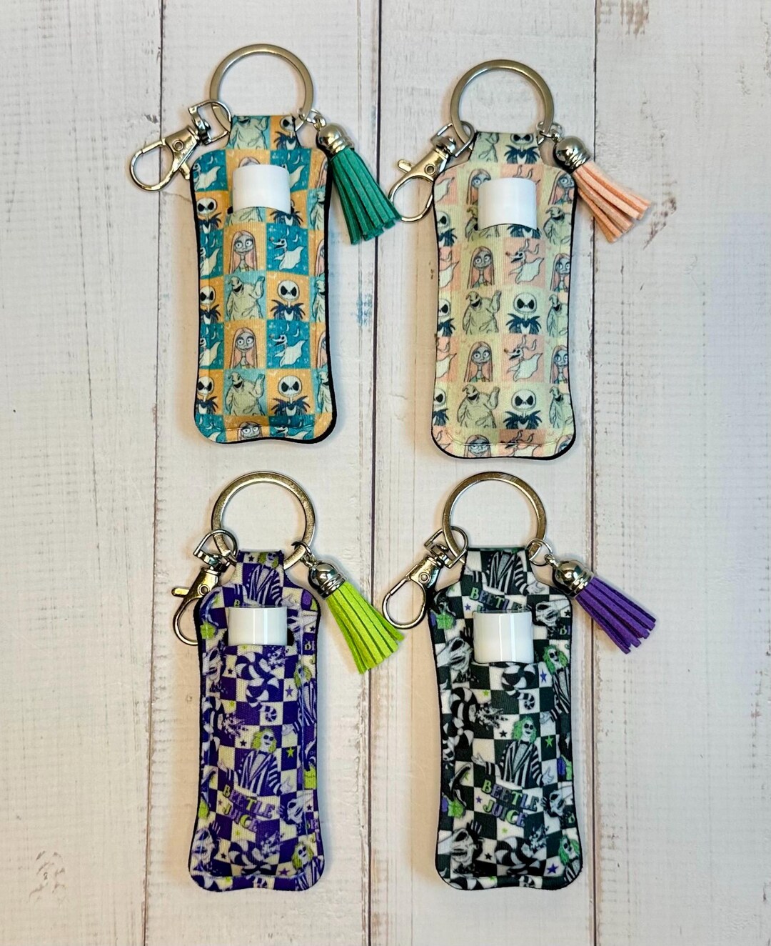 Movie Icons Lip Balm Holder Keychain | Bag Charm - Etsy