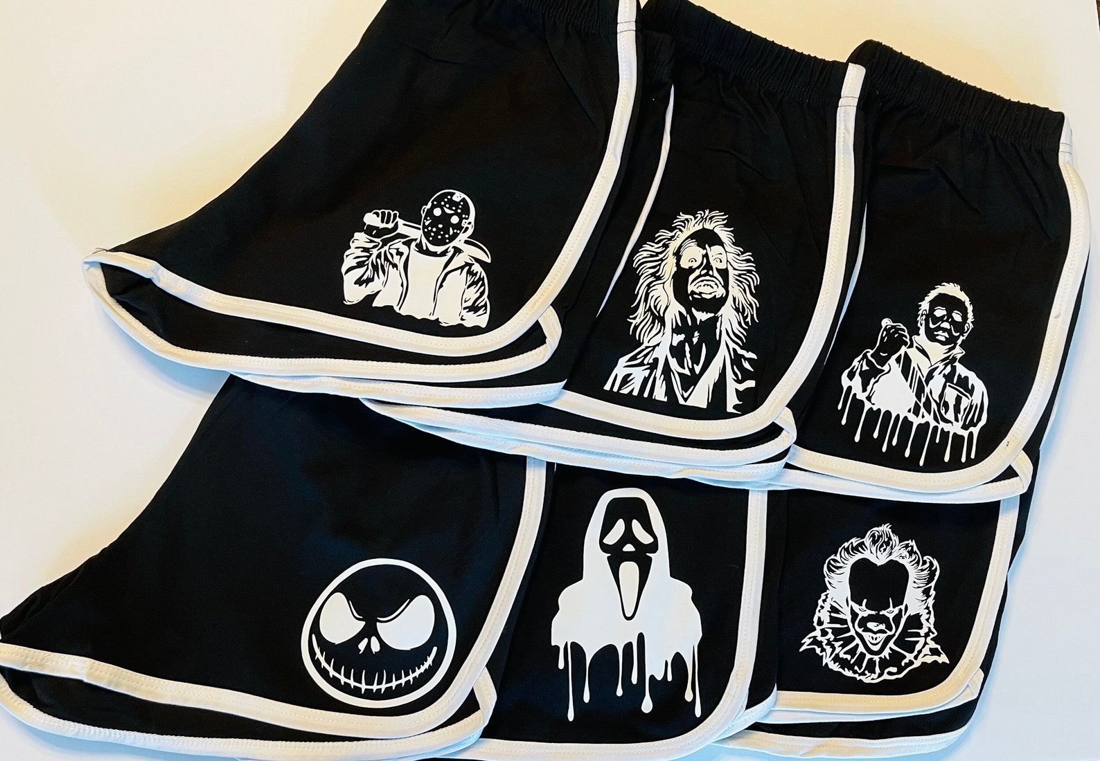 Horror Shorts Halloween Shorts Yoga Shorts Sport Shorts - Etsy