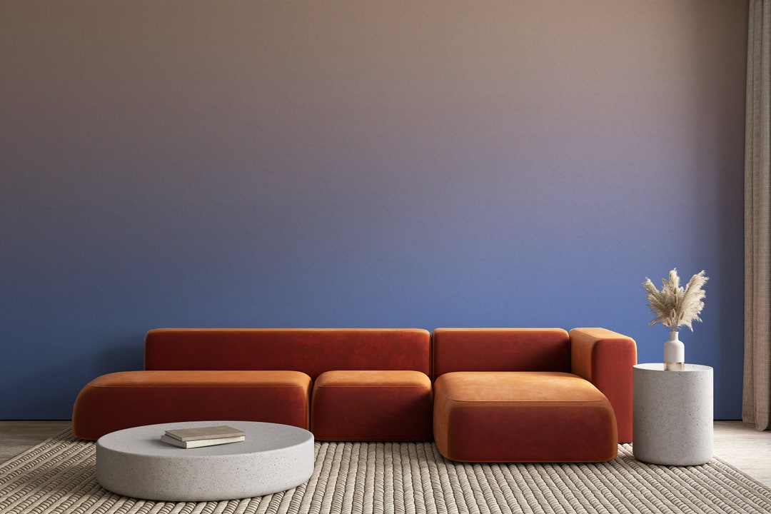 Textured Ombre Effect Wallpaper Mural Scratch Effect Ombre Wall Mural ...