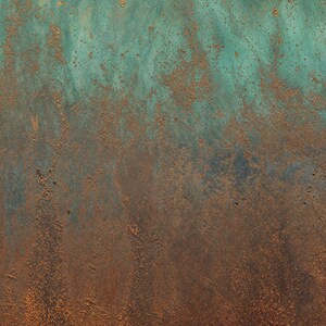Verdigris Metal Wallpaper Mural - Etsy