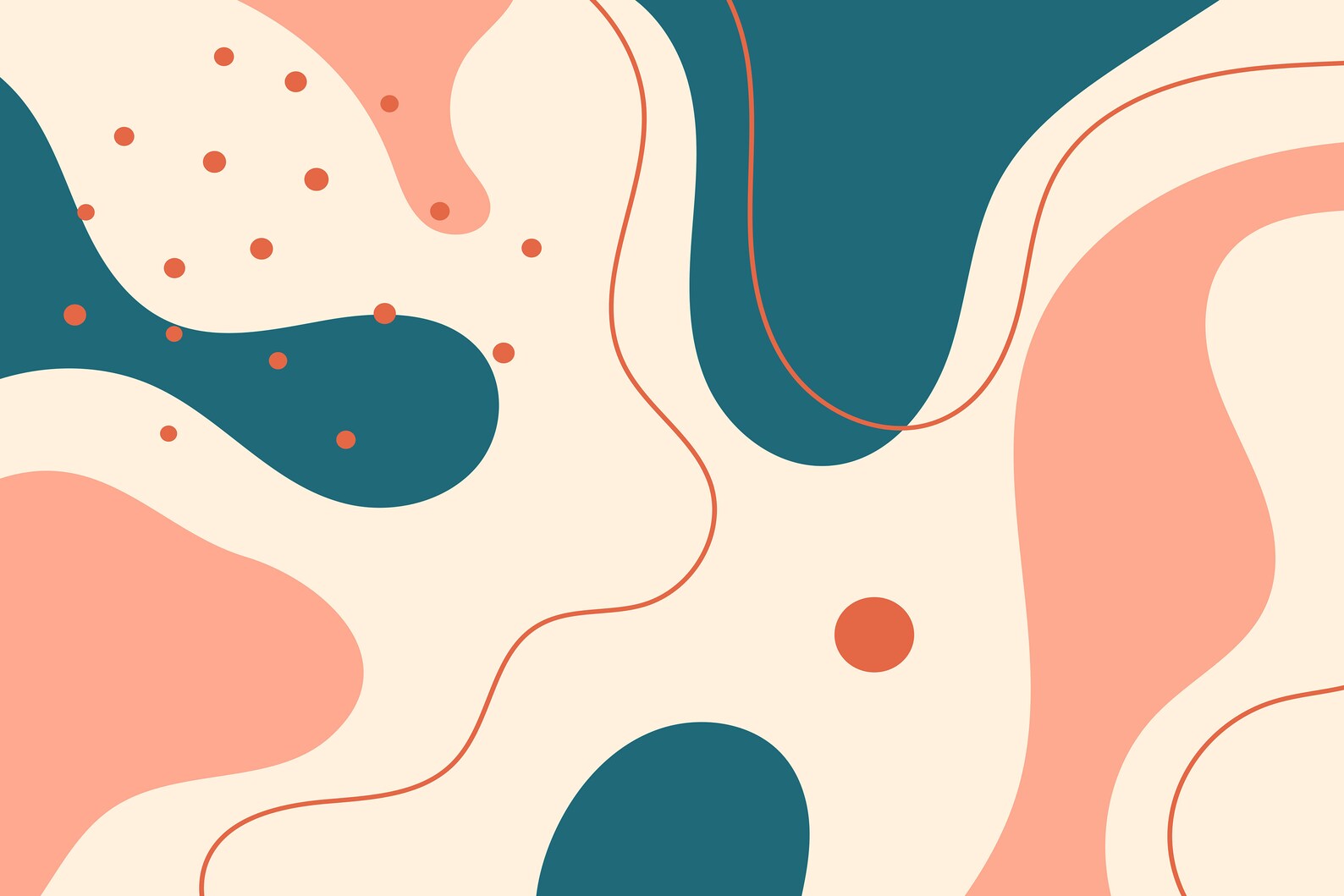 Bold Abstract Shape Wallpaper | Abstract Block Colour Wall Mural - Etsy