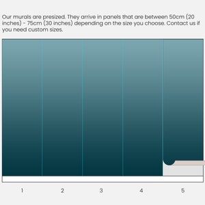 Abstract Zen Garden Wallpaper | Japanese Style Geometric Wall Mural - Etsy