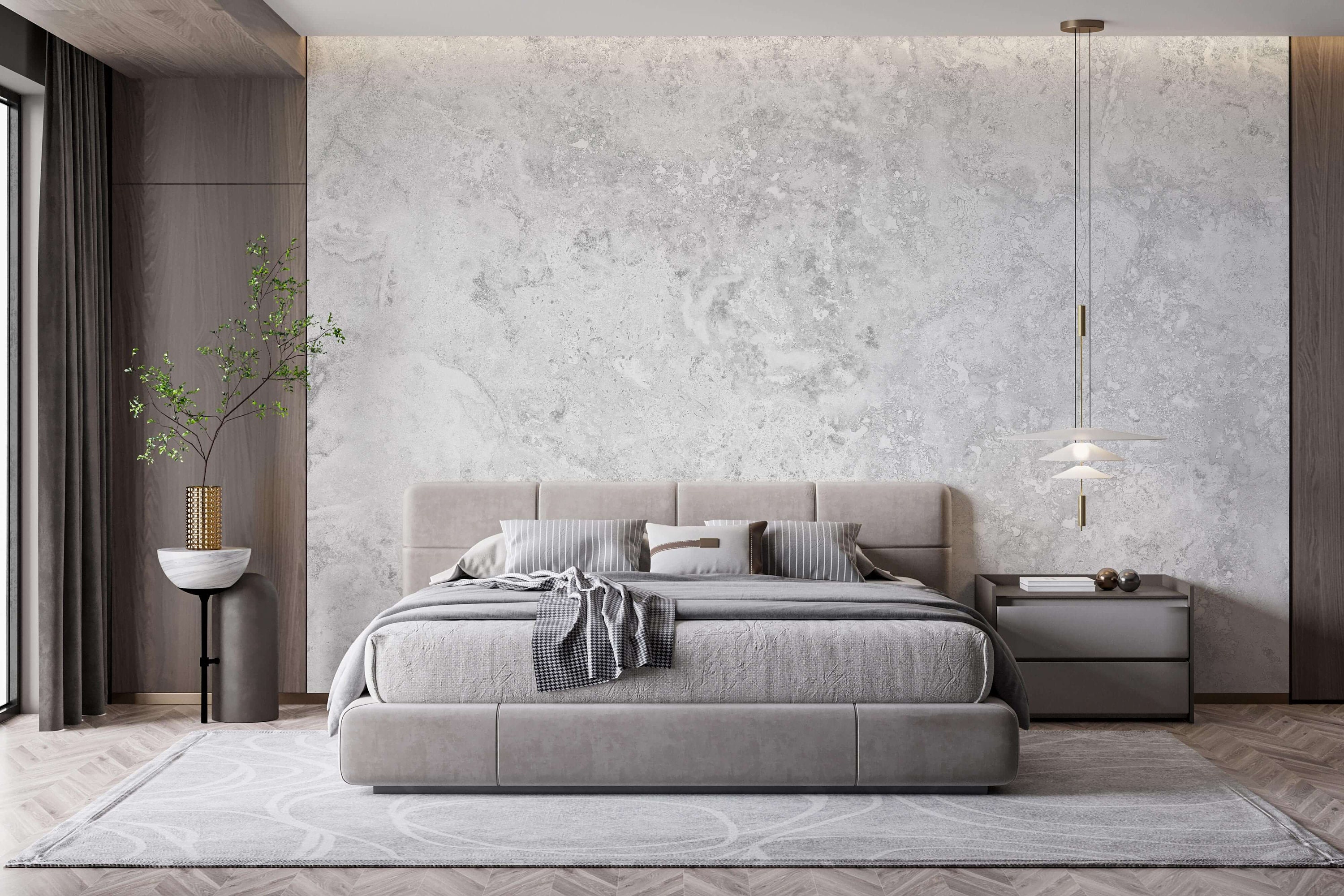 Subtle Stone Textured Wall Mural Natural Stone Effect Wallpaper Mural ...