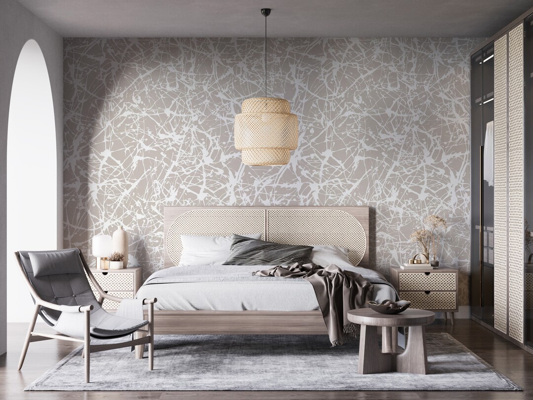 Paint Splatter Wallpaper | Abstract Paint Wall Mural - Etsy