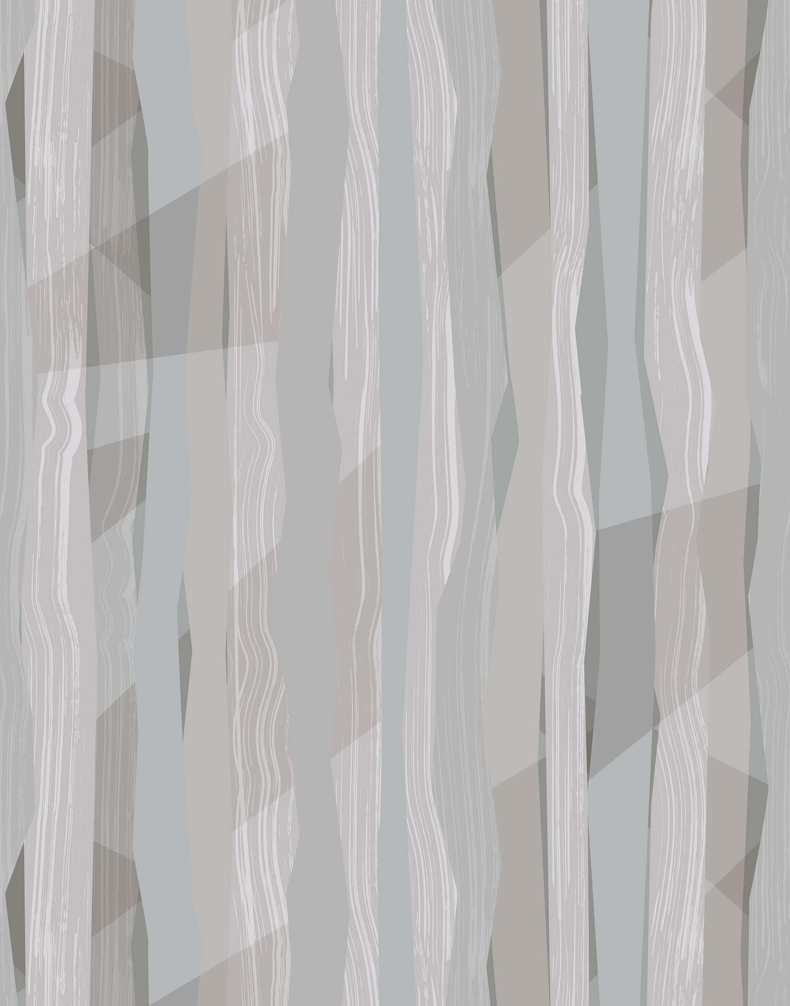 Forest Wallpaper | Abstract Forest Design Available in White & Grey - Etsy