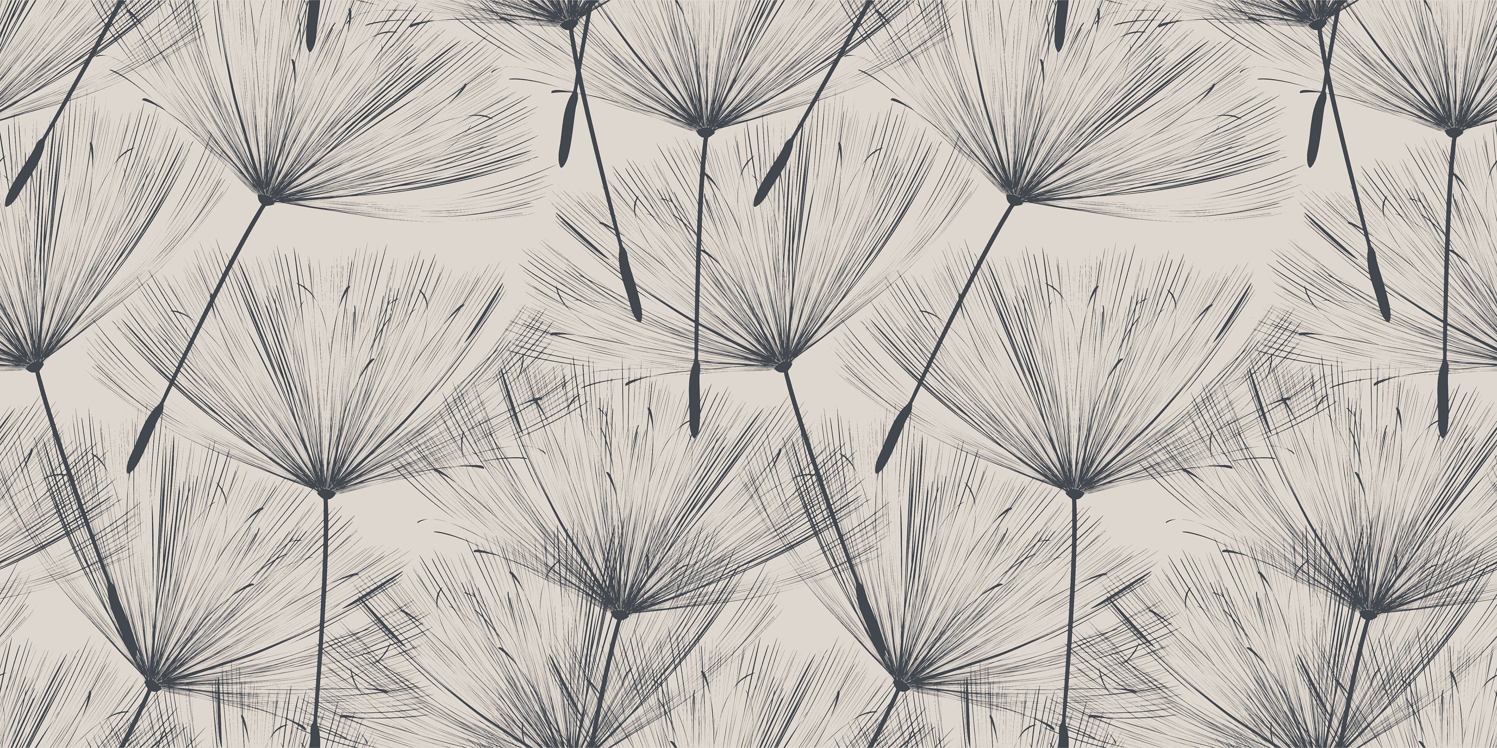 Dandelion Seed Wallpaper Mural - Etsy