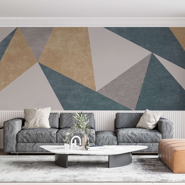 Triangle Wallpaper - Etsy