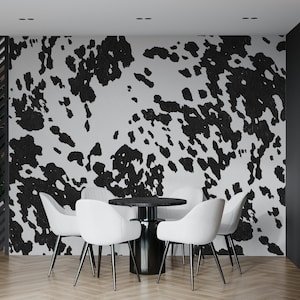 Cow Print Wallpaper Mural - Etsy