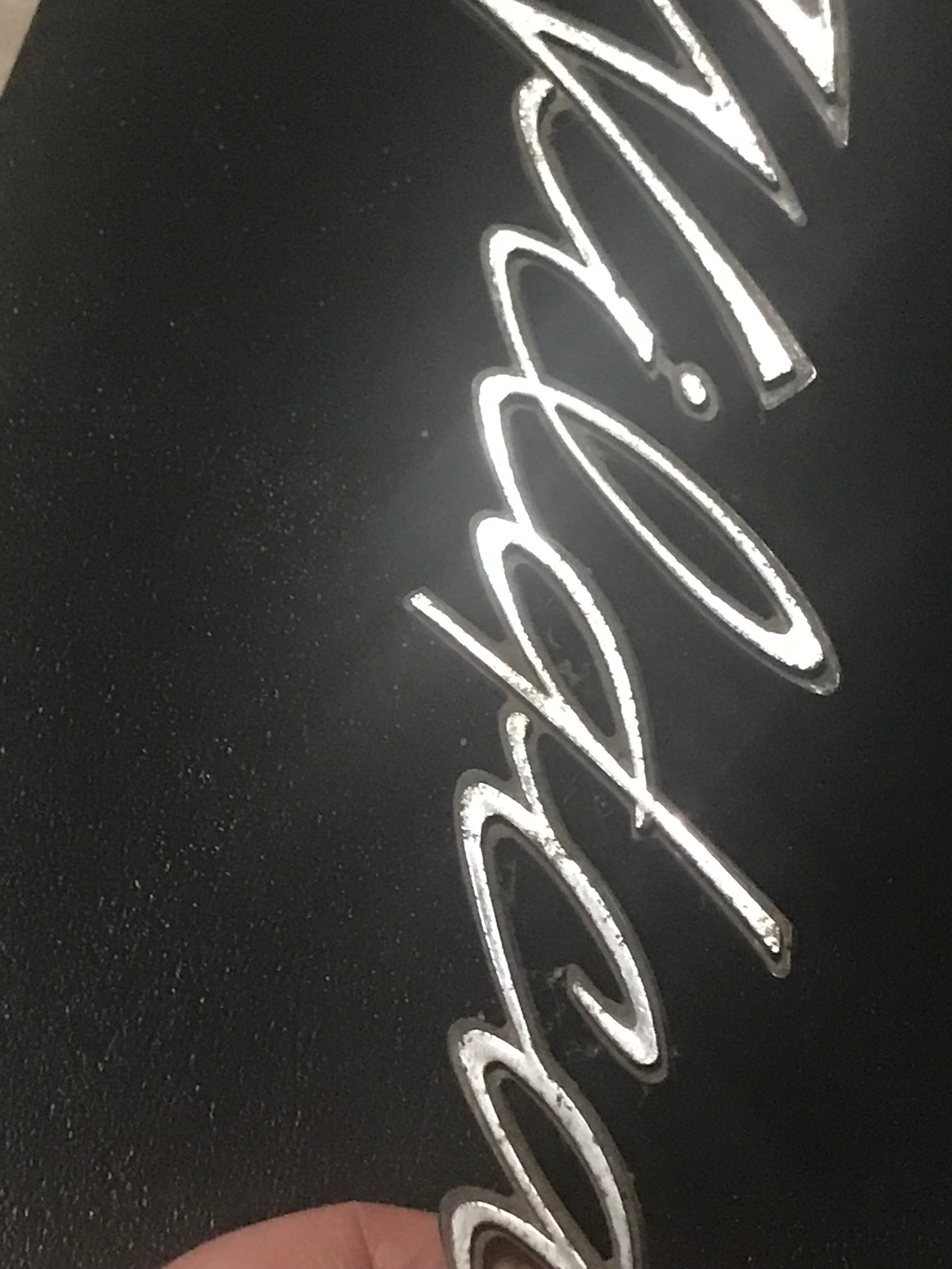 1960s Buick Wildcat Front Fender Script Emblem"wildcat" Monogram Metal ...