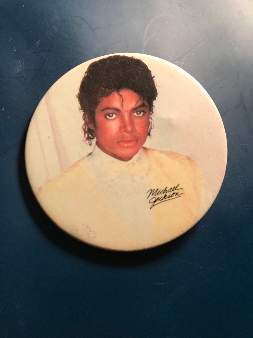 Vtg MICHAEL JACKSON Button Original 1980’s Badge Pin - Etsy