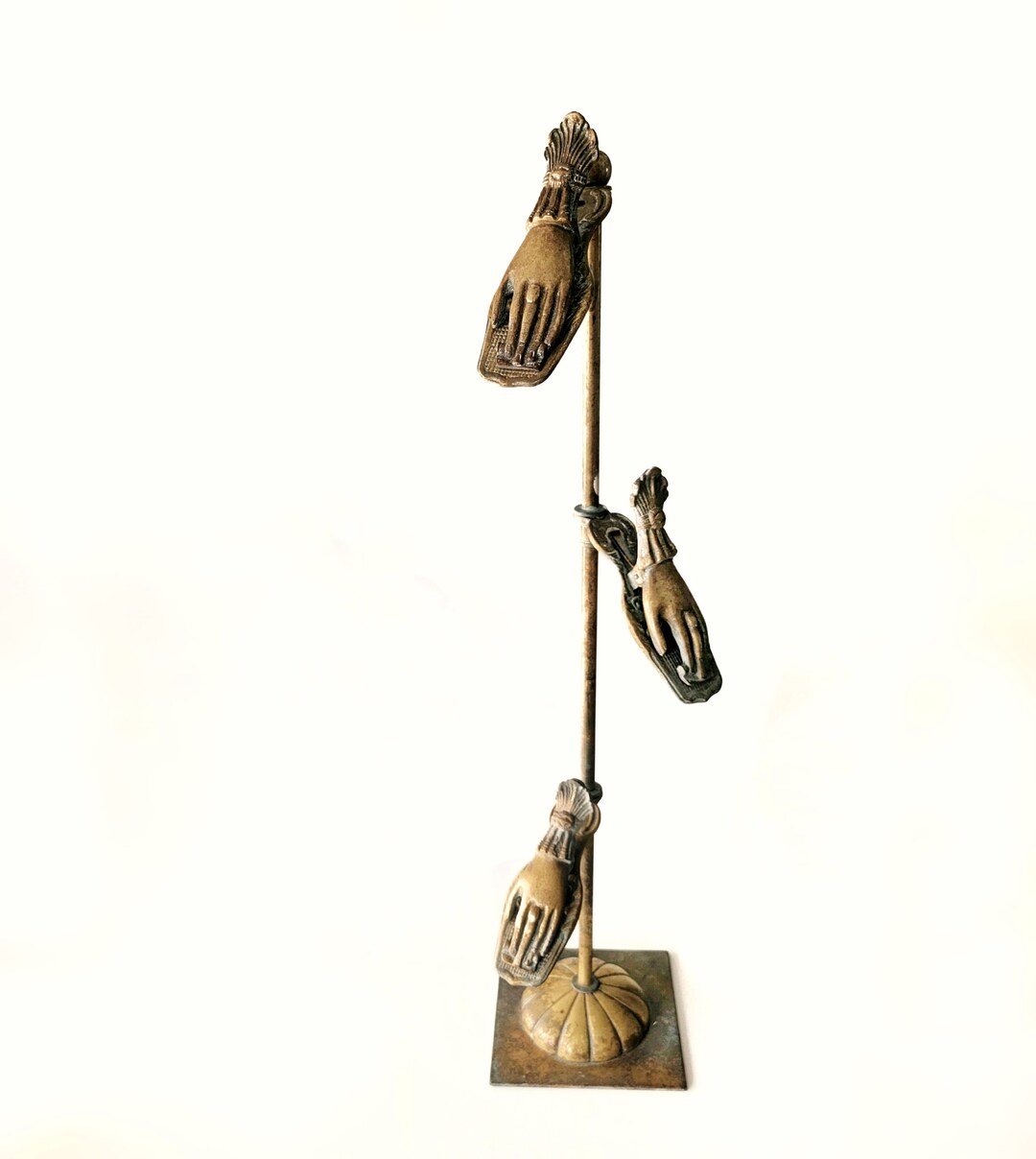 Vintage Brass Victorian Style Hand Clip Stand/ Photo Display - Etsy