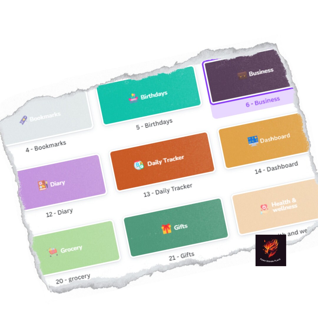 Canva Template, 56 Notion Covers - Etsy