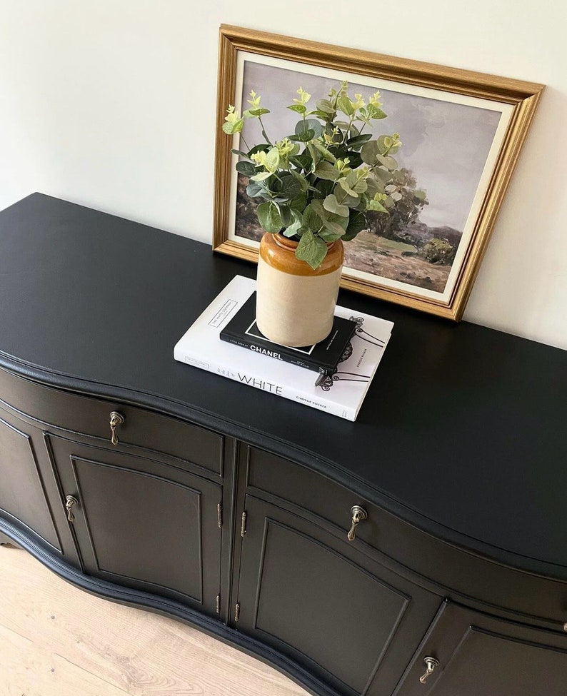 NOW SOLD | Black Sideboard | Vintage Furniture | Retro Furniture ...