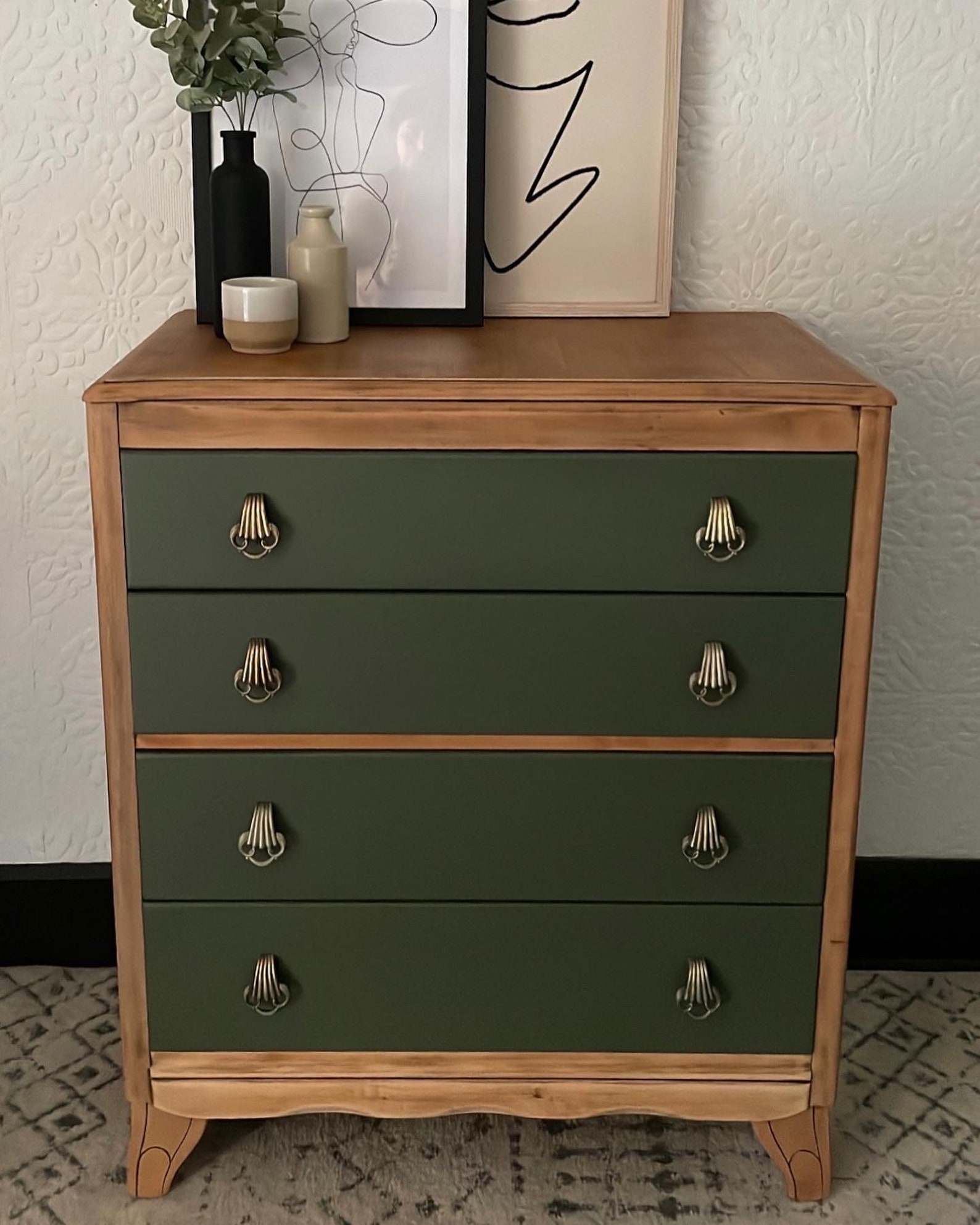 Custom Painted Furniture | Vintage Furniture | Retro Furniture | Chest ...