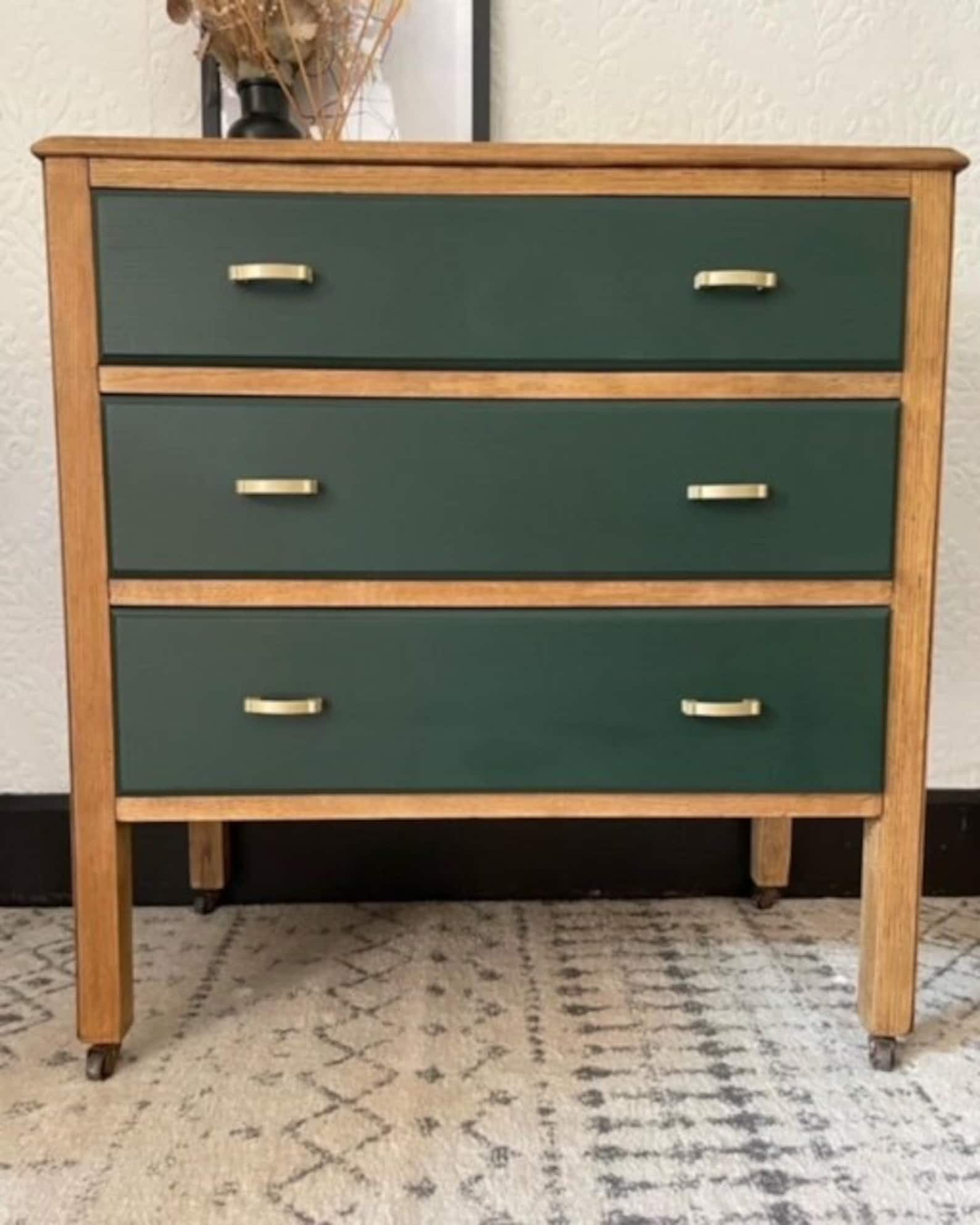 Custom Painted Furniture | Vintage Furniture | Retro Furniture | Chest ...