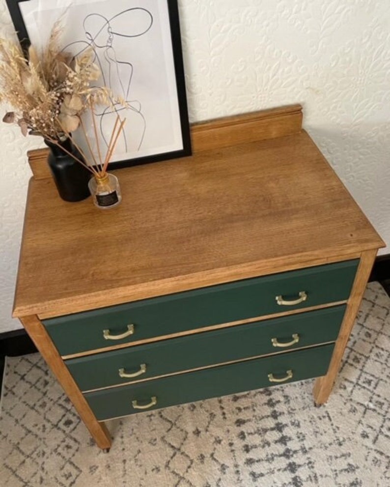 Custom Painted Furniture | Vintage Furniture | Retro Furniture | Chest ...