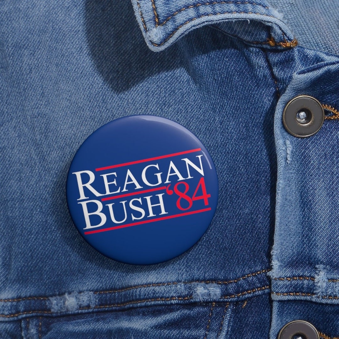 Reagan Bush Election of 1984 Campaign Pins Buttons - Etsy