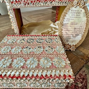 Sahe Chithi | Doli Box | Mithai Box | Punjabi Wedding Invitation | Sikh ...