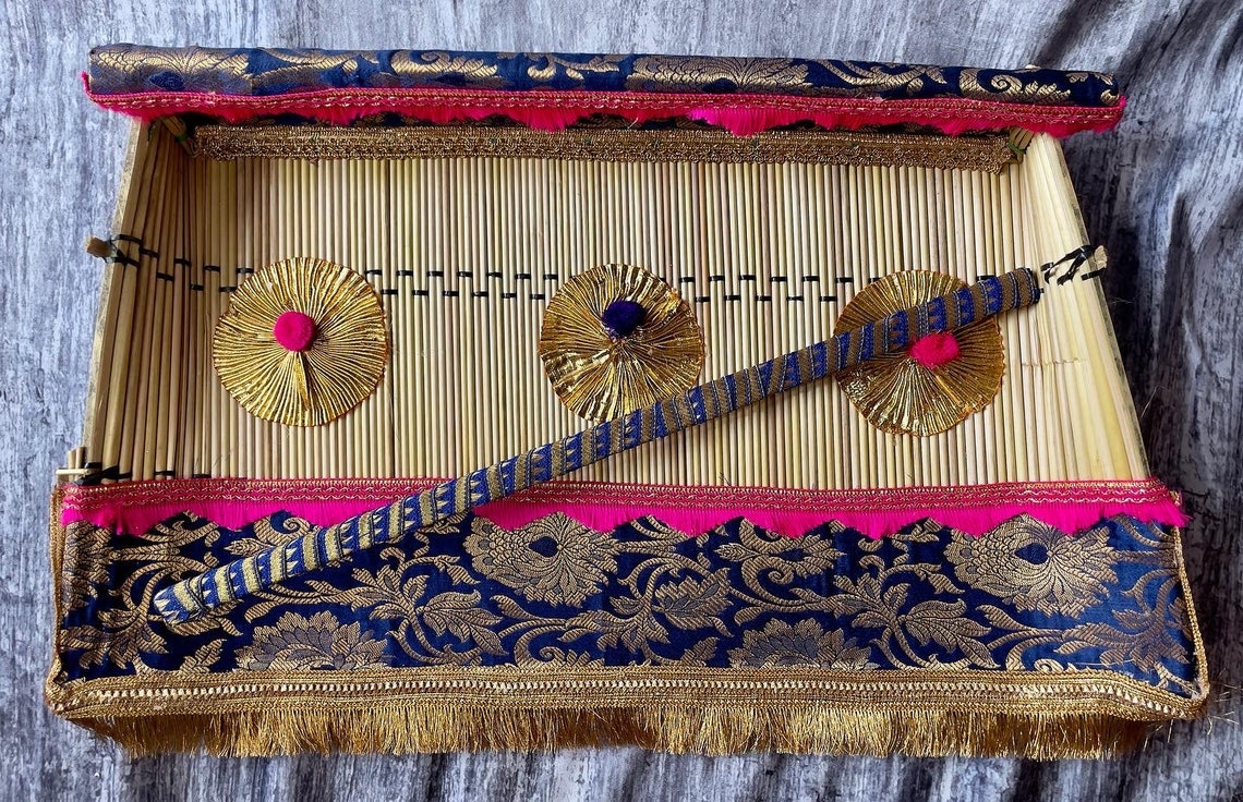 Decorative Chajj With Matching Stick Jaggo Set Essentials - Etsy
