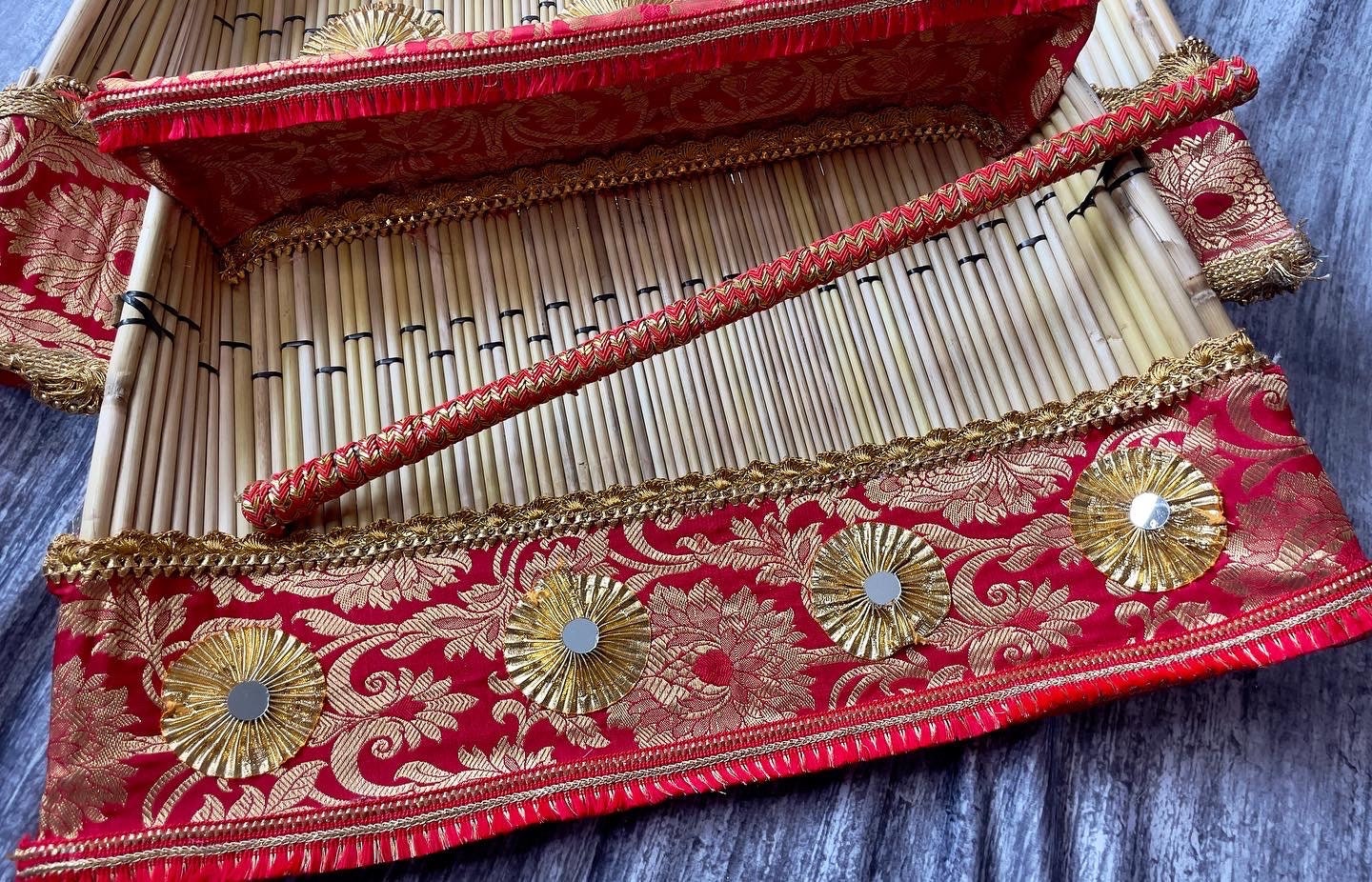 Decorative Chajj With Matching Stick Jaggo Set Essentials - Etsy