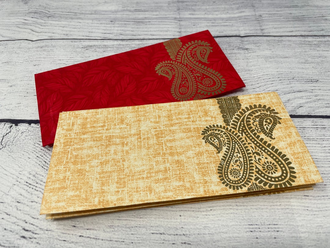 Shagun Envelopes Pack of 25 Paper shagun Ceremony Shagun Gifts Shaadi ...