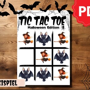 HALLOWEEN Tic-tac-toe Game for Kids | Spooky Fun for the Family ...