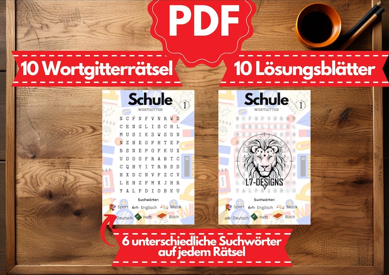 10 WORD SEARCH PUZZLES School | Crossword Puzzles | Learning for ...