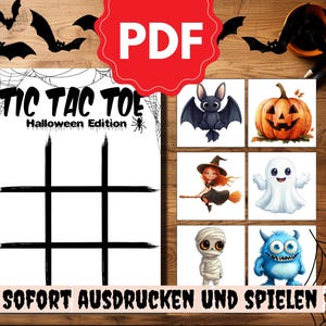 HALLOWEEN Tic-tac-toe Game for Kids | Spooky Fun for the Family ...