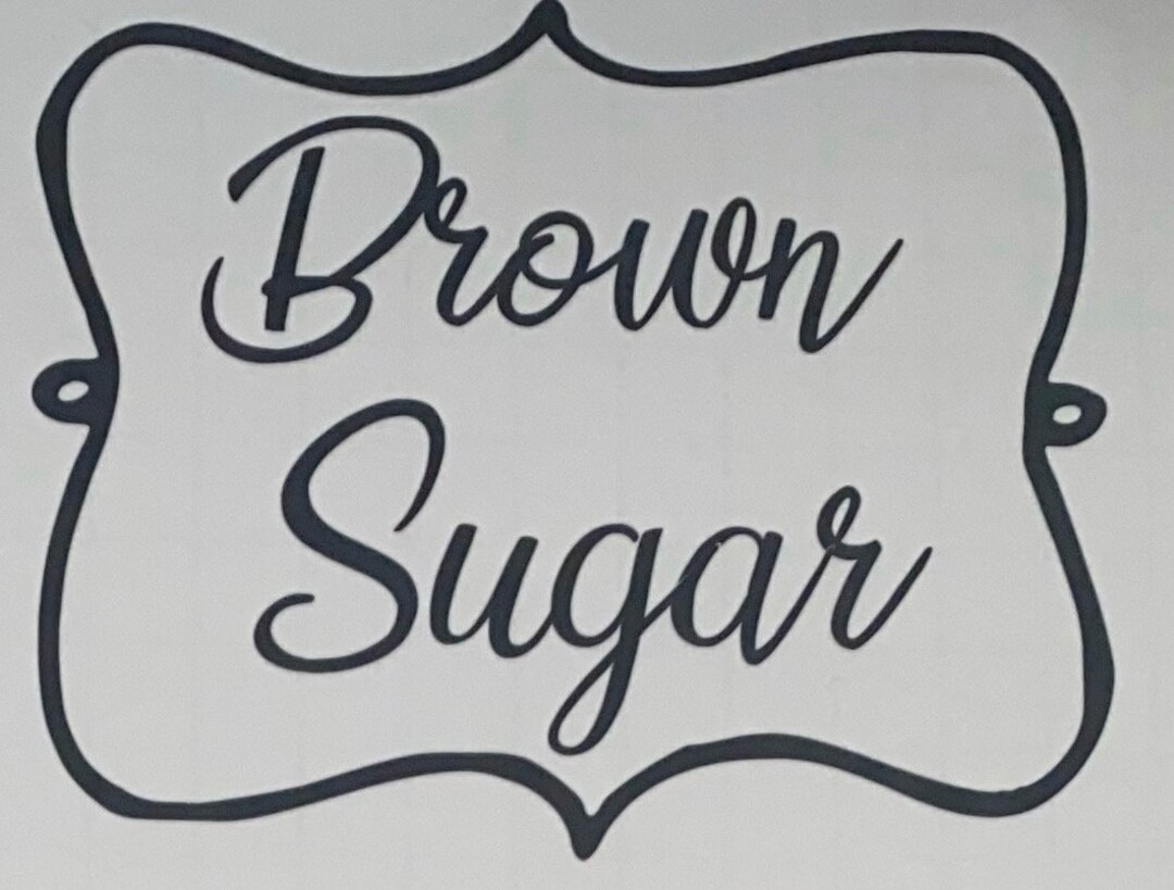 Custom Kitchen/canister Labels/vinyl- Multiple Fonts & Colors - Etsy