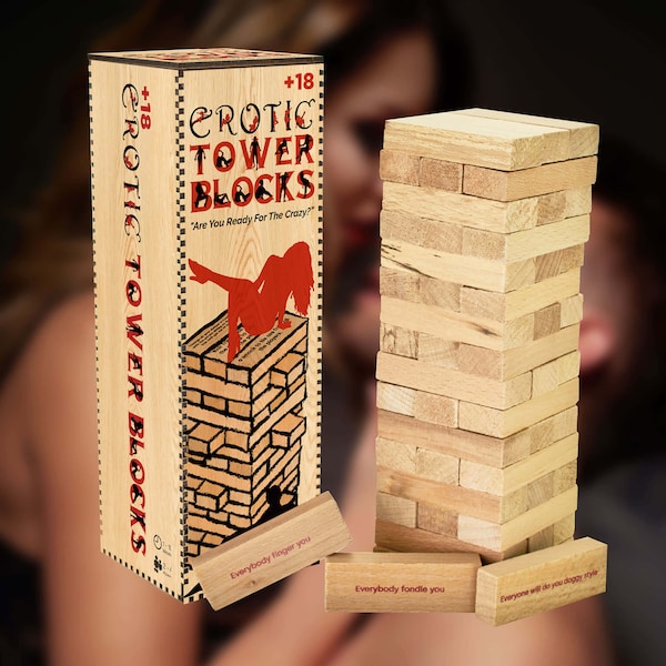 Naughty Jenga - Etsy