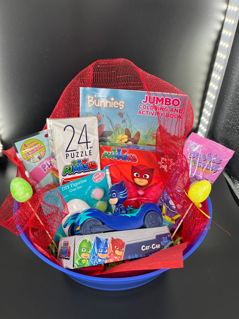 PJ Masks Easter Basket - Etsy