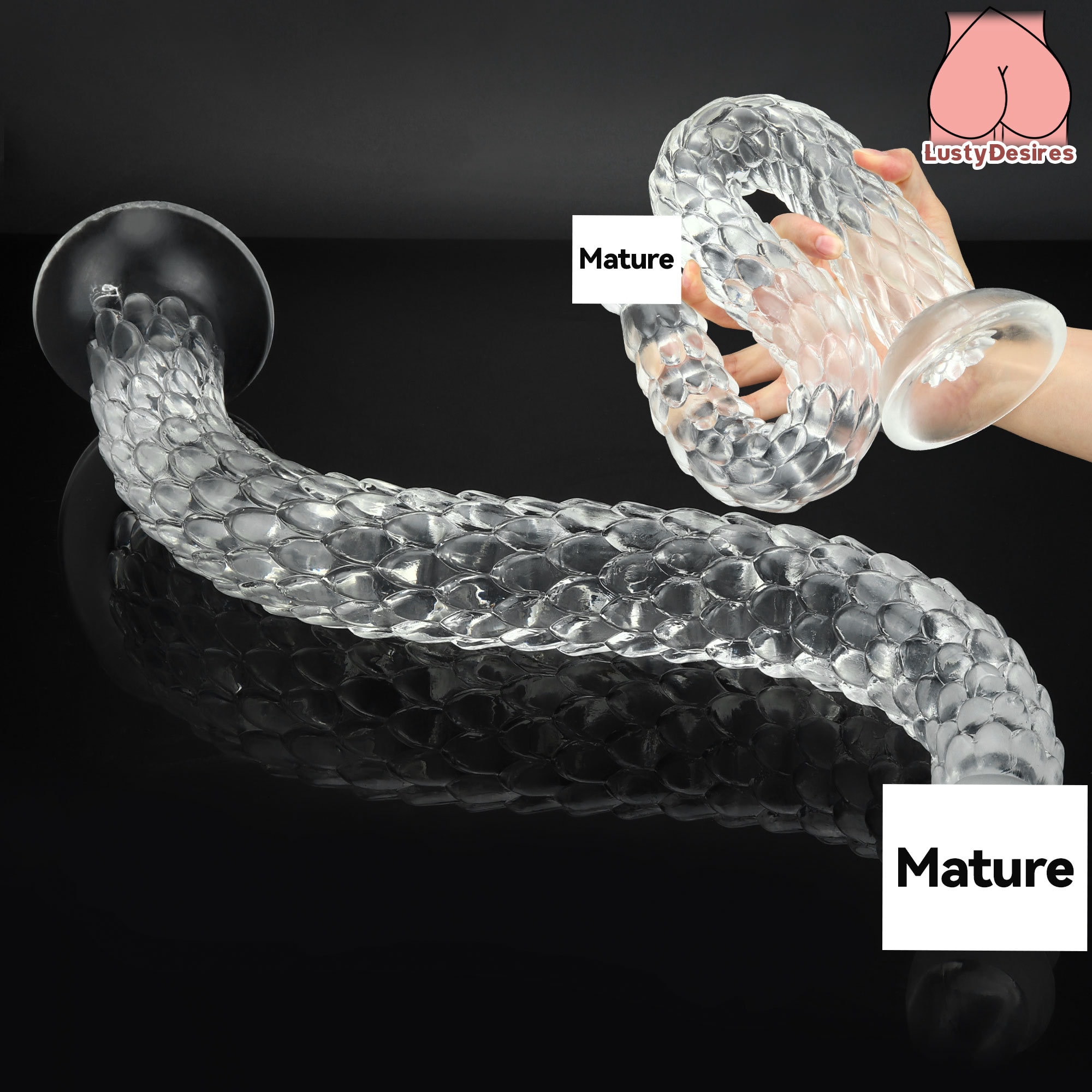 Long Butt Plug, Super Long Anal Plug, Soft Anal Dildo, Clear Butt Plug, Long Dildo, Anal ...