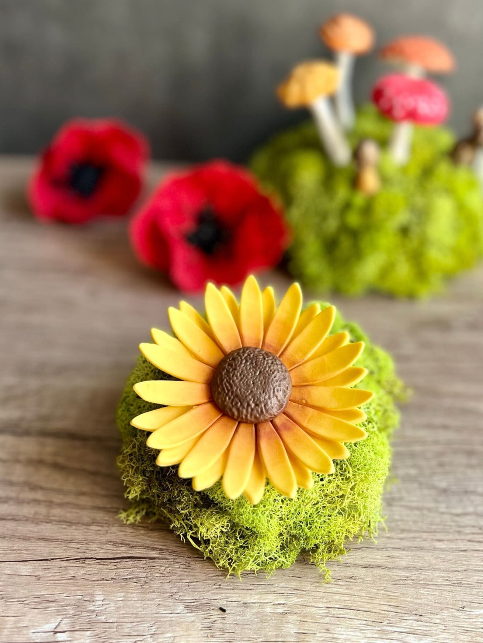 Gum Paste Sunflower - Etsy