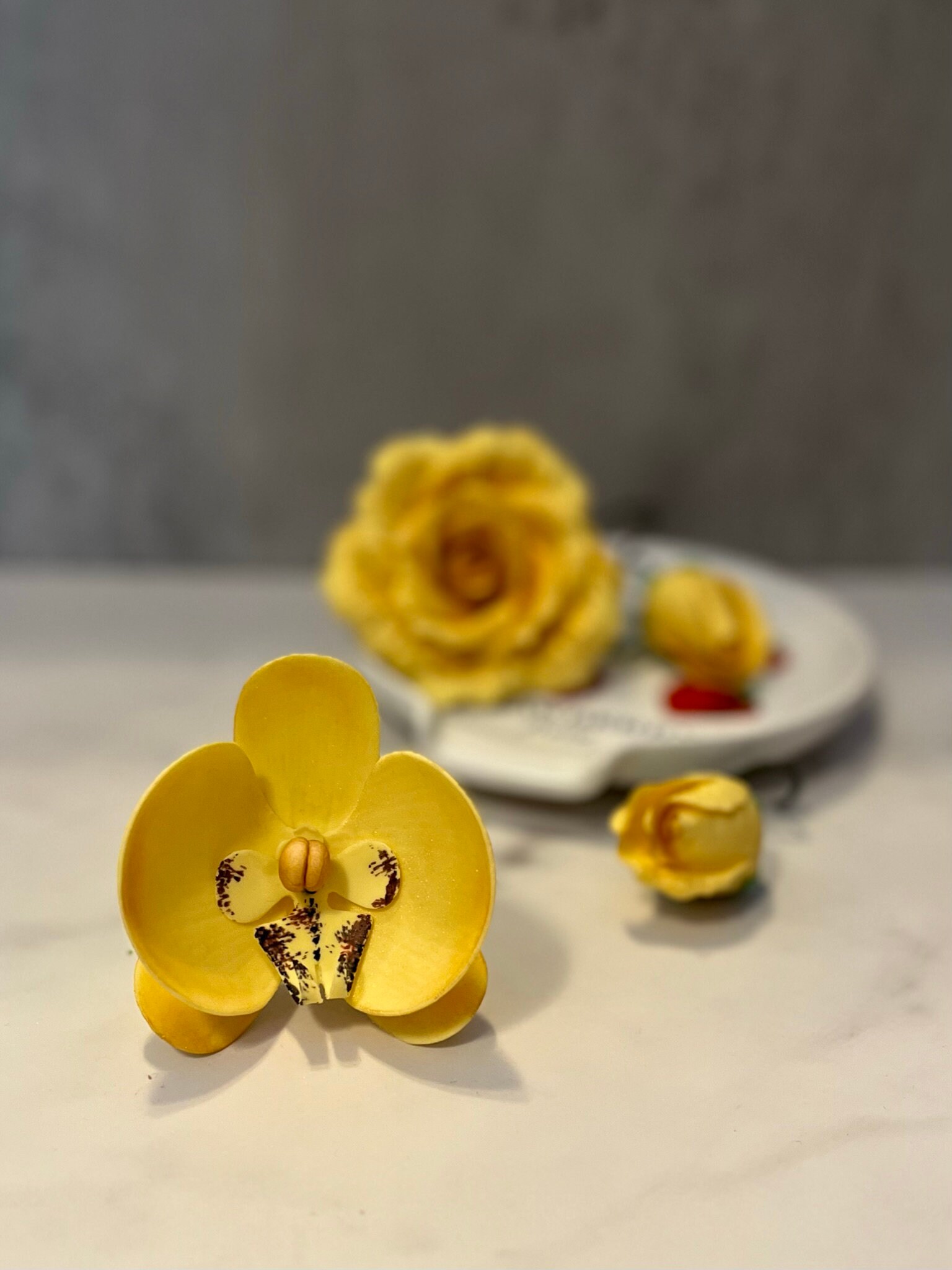 Sugar Gum Paste Orchid - Etsy