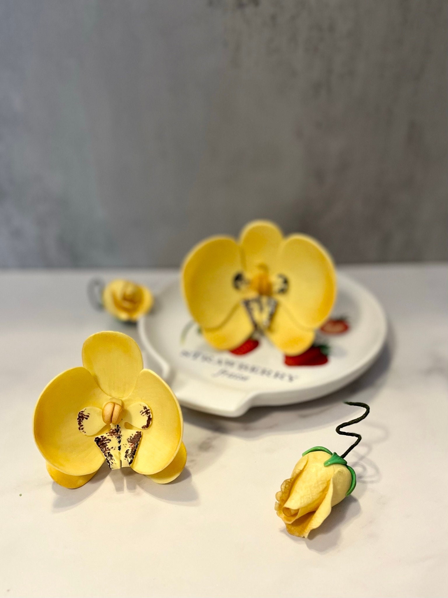 Sugar Gum Paste Orchid - Etsy