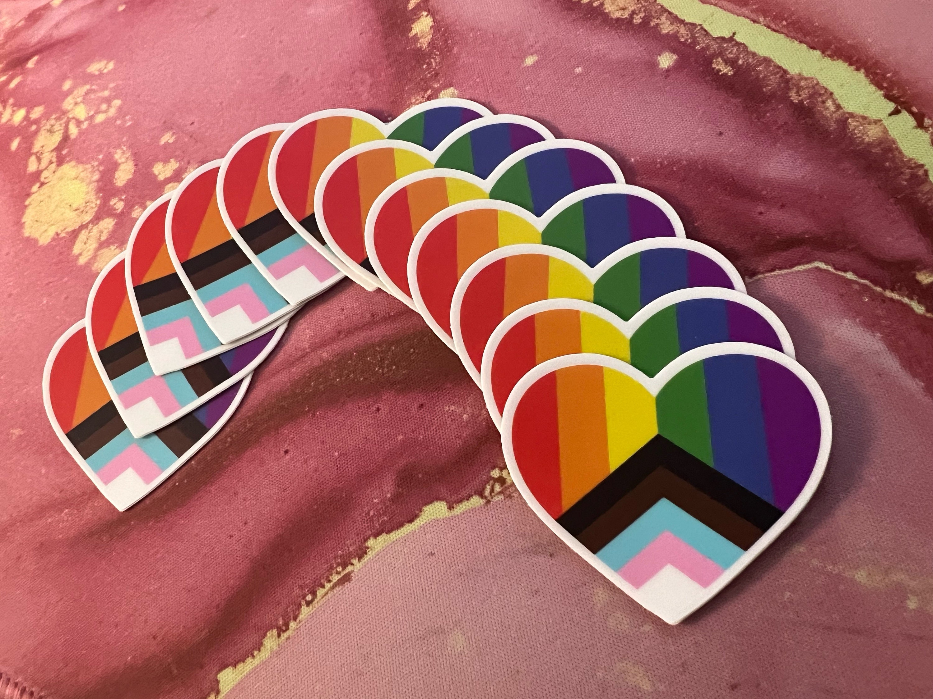 Multicultural Pride Heart | Sticker | 2" - Etsy