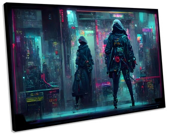 Cyberpunk Wall Art - Etsy