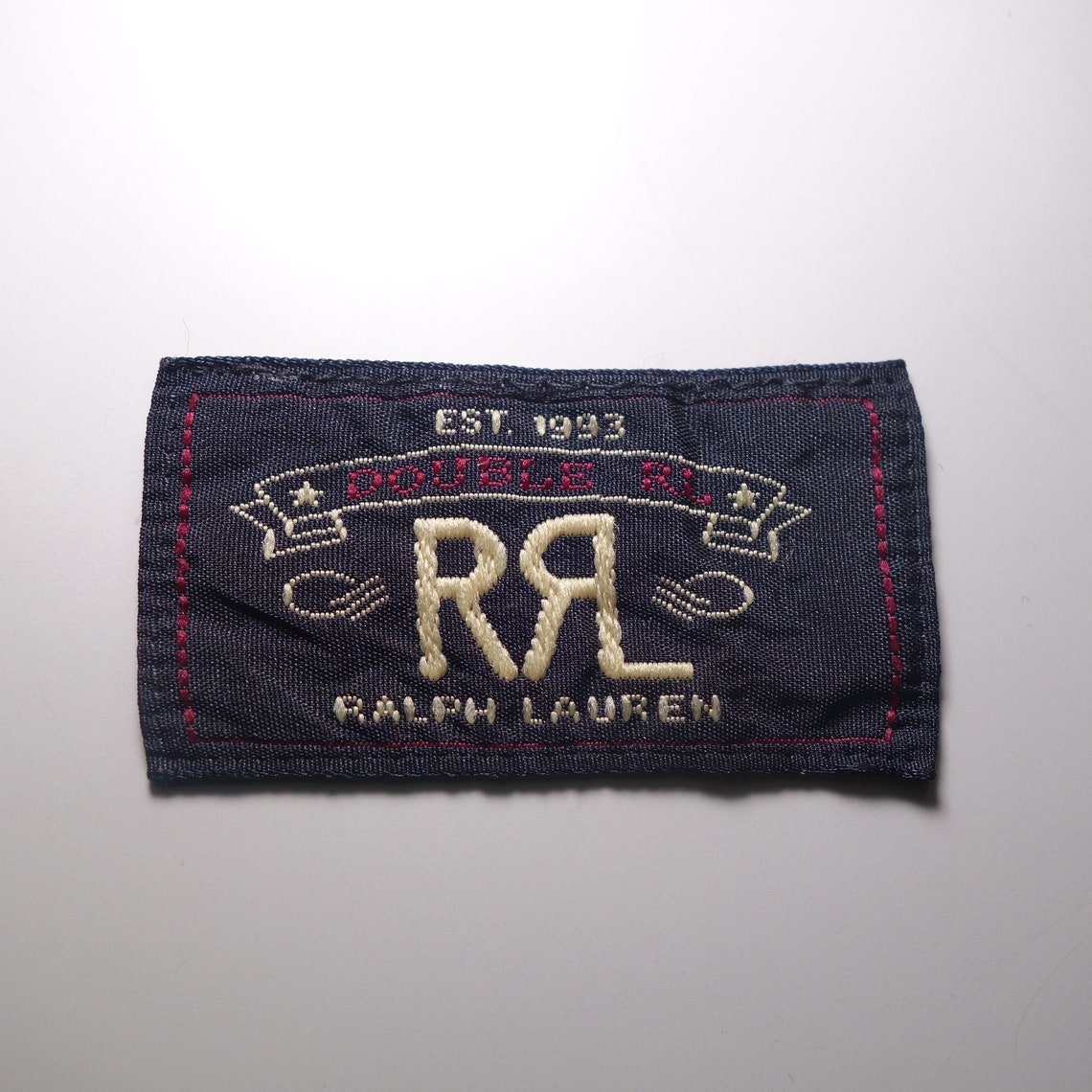 Double-rl (RRL) Ralph Lauren Sew on Replacement Embroidered Label Tag ...