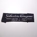 Vintage Salvatore Ferragamo Sew on Replacement Embroidered All Silk ...